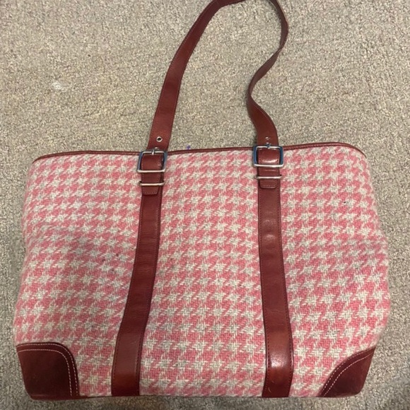 Coach | Bags | Coach Pink And White Checkered Bag | Poshmark